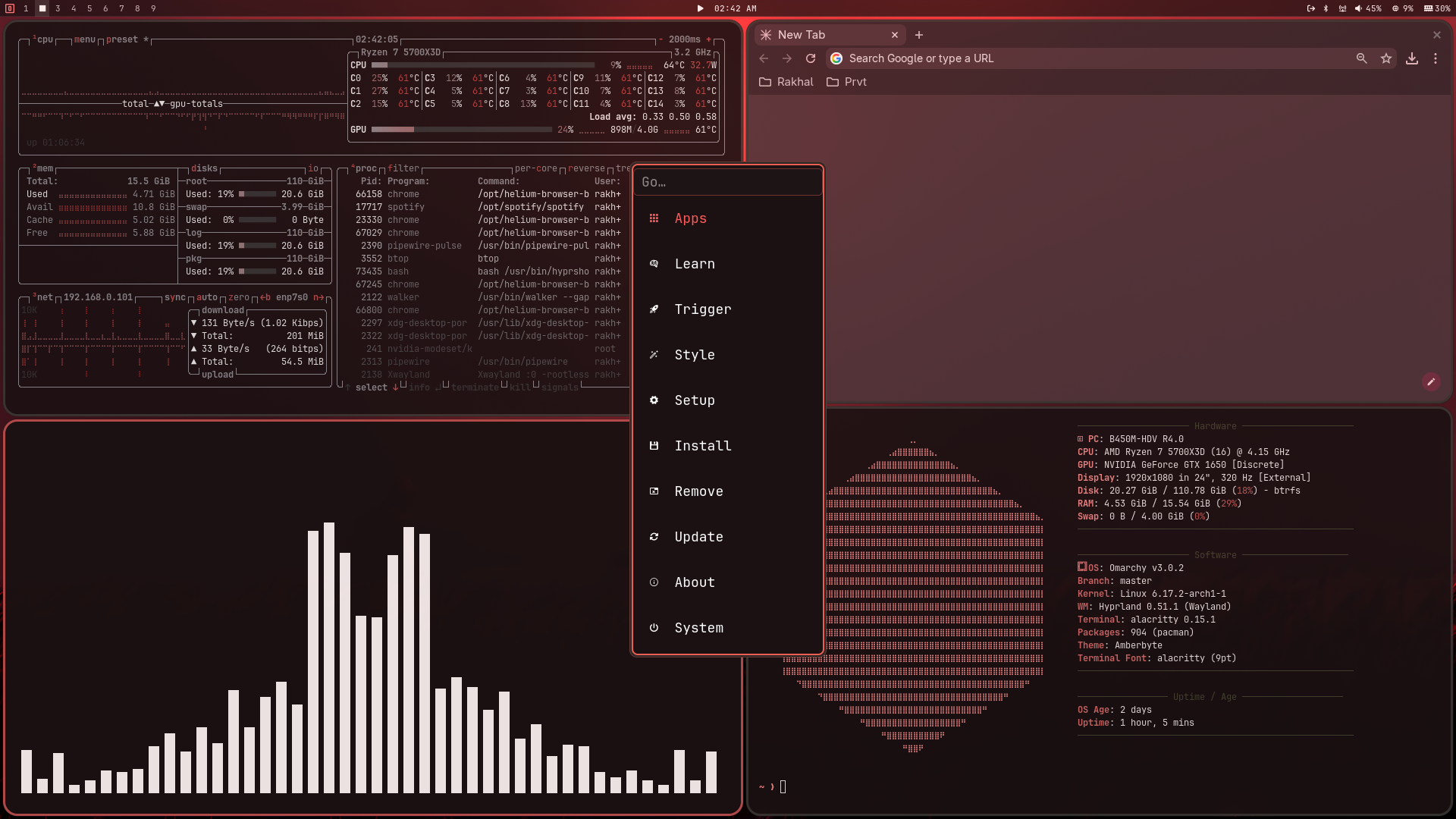 Extra themes · The Omarchy Manual · DHH
