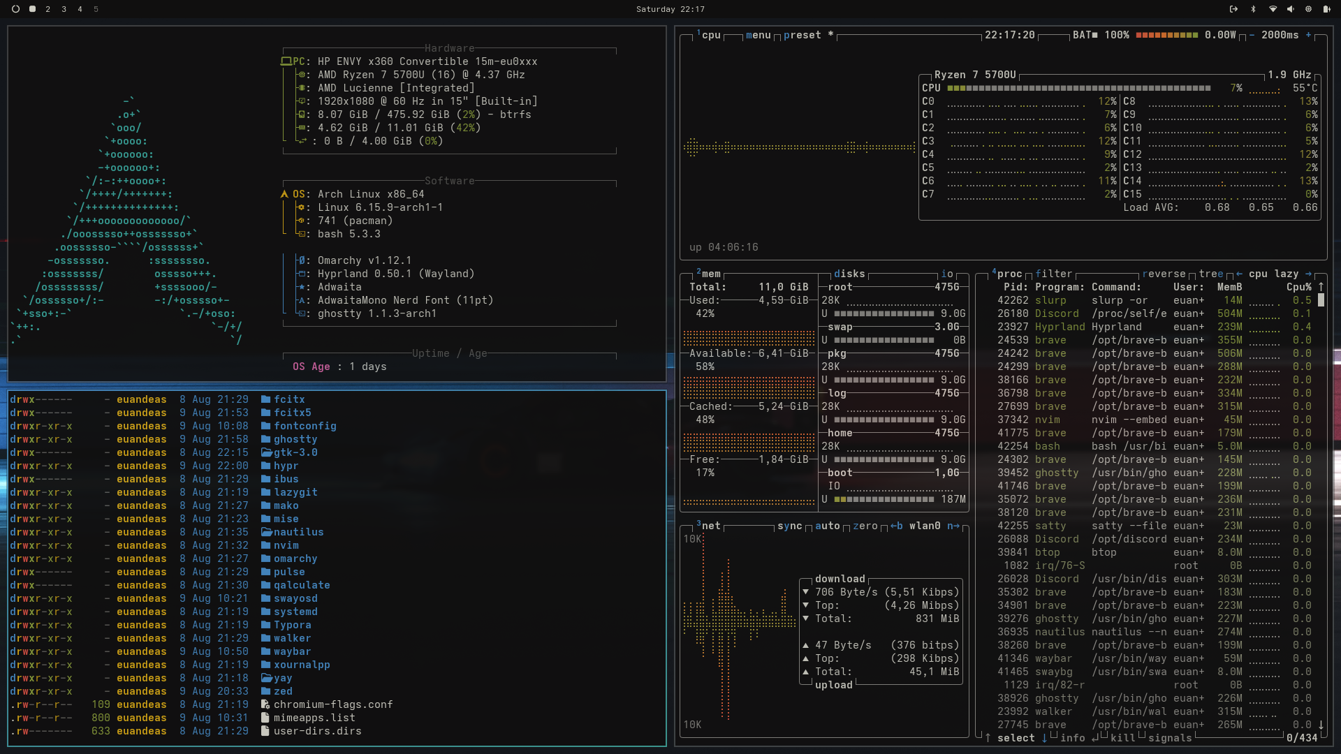 Extra themes · The Omarchy Manual · DHH