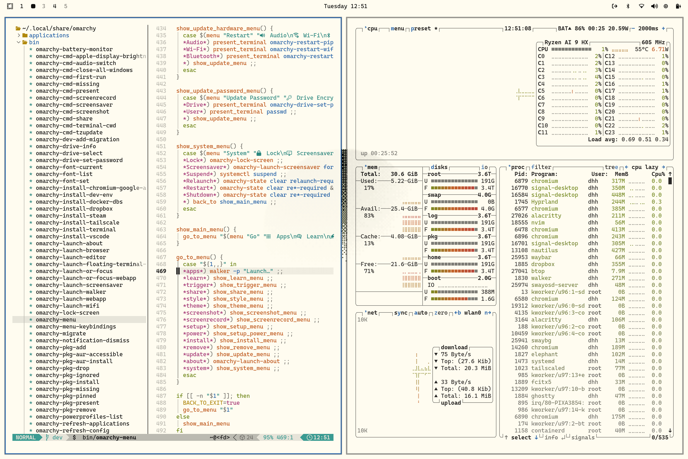 Themes · The Omarchy Manual · DHH