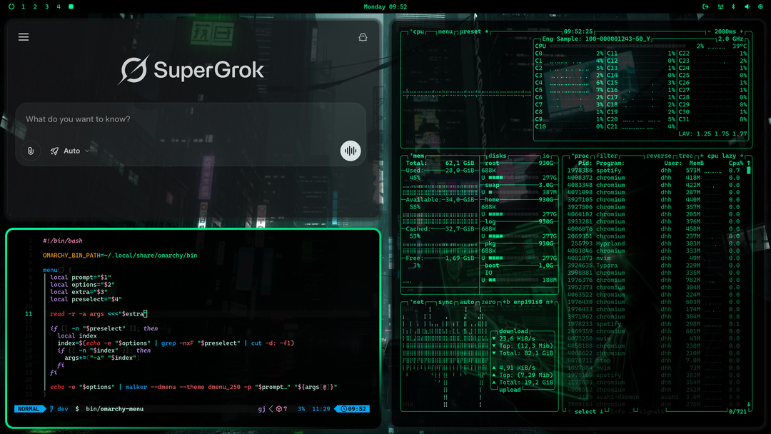 Extra themes · The Omarchy Manual · DHH