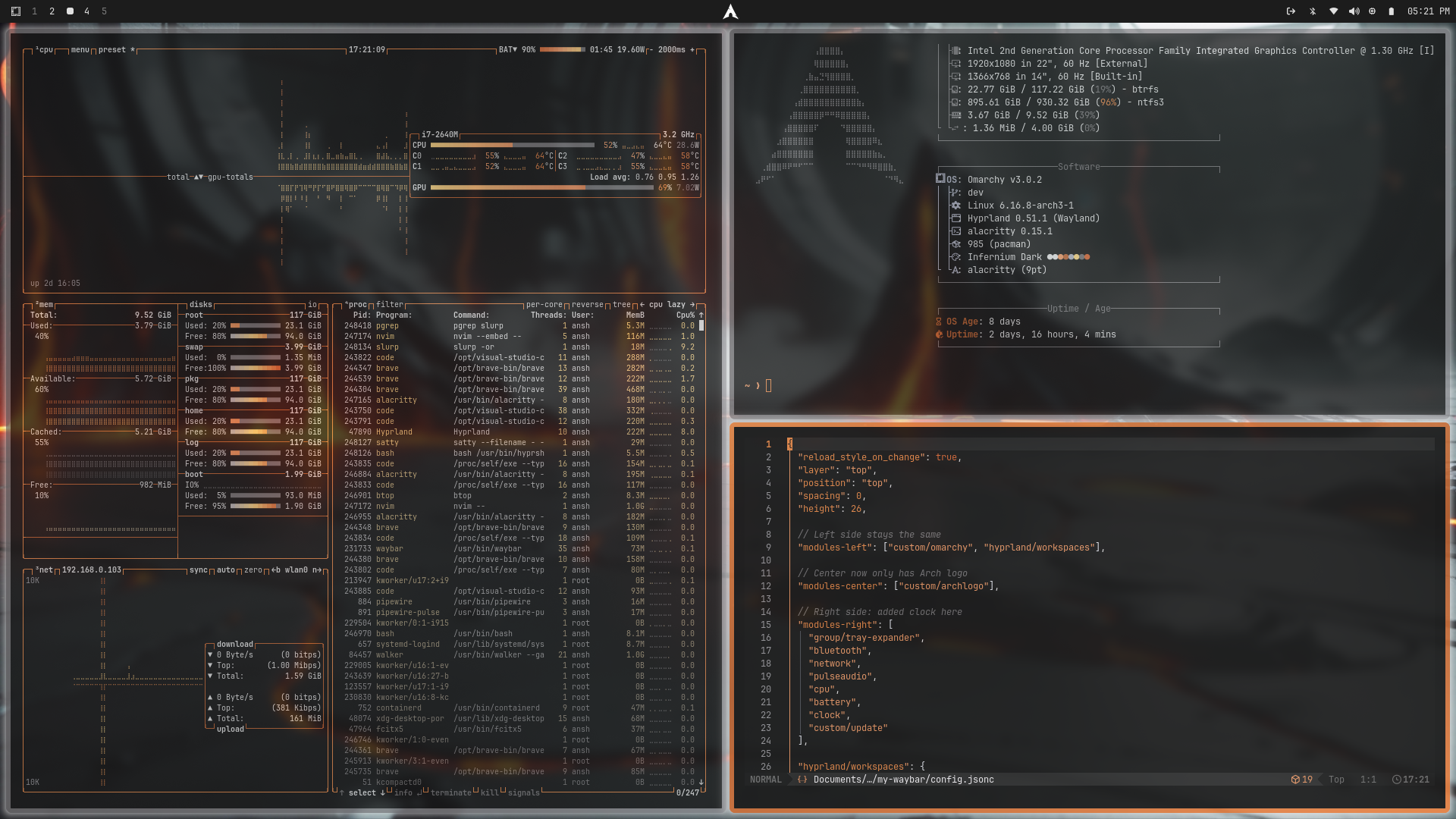 Extra themes · The Omarchy Manual · DHH