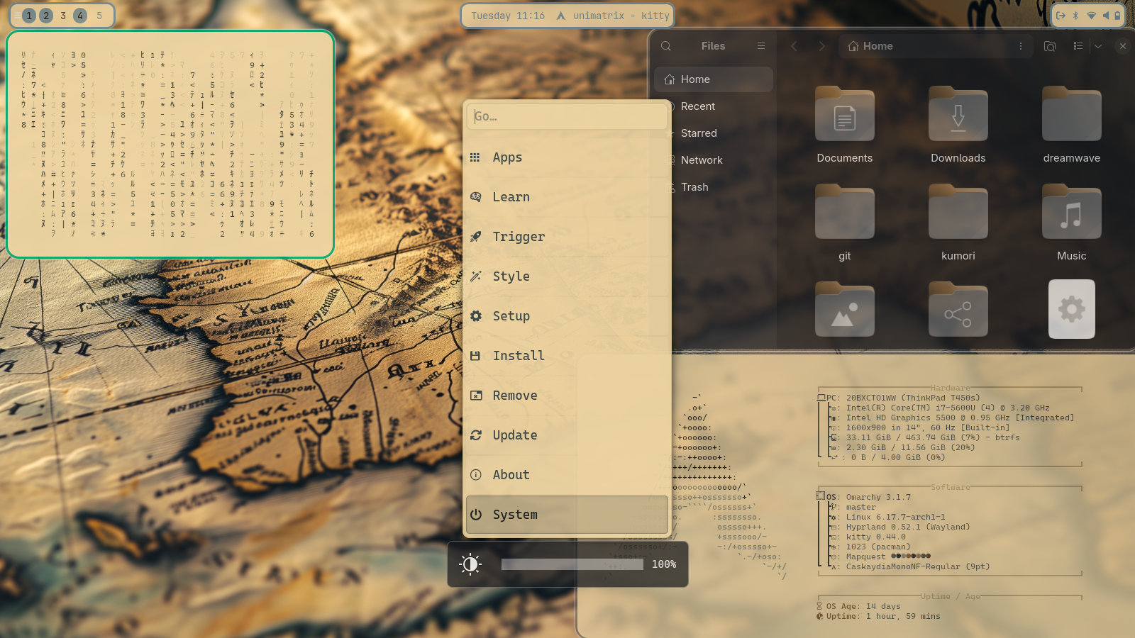 Extra themes · The Omarchy Manual · DHH