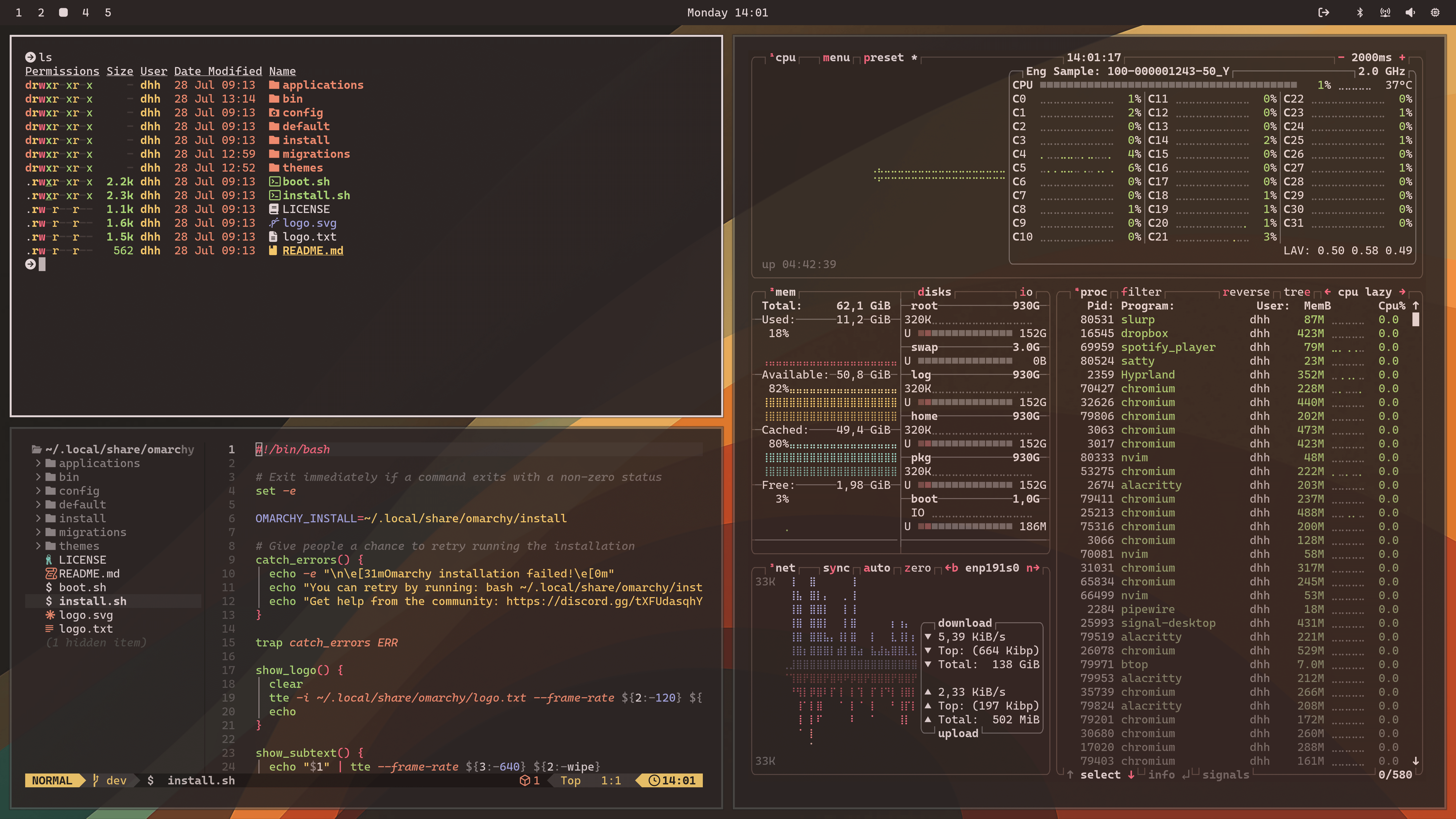 Themes · The Omarchy Manual · DHH