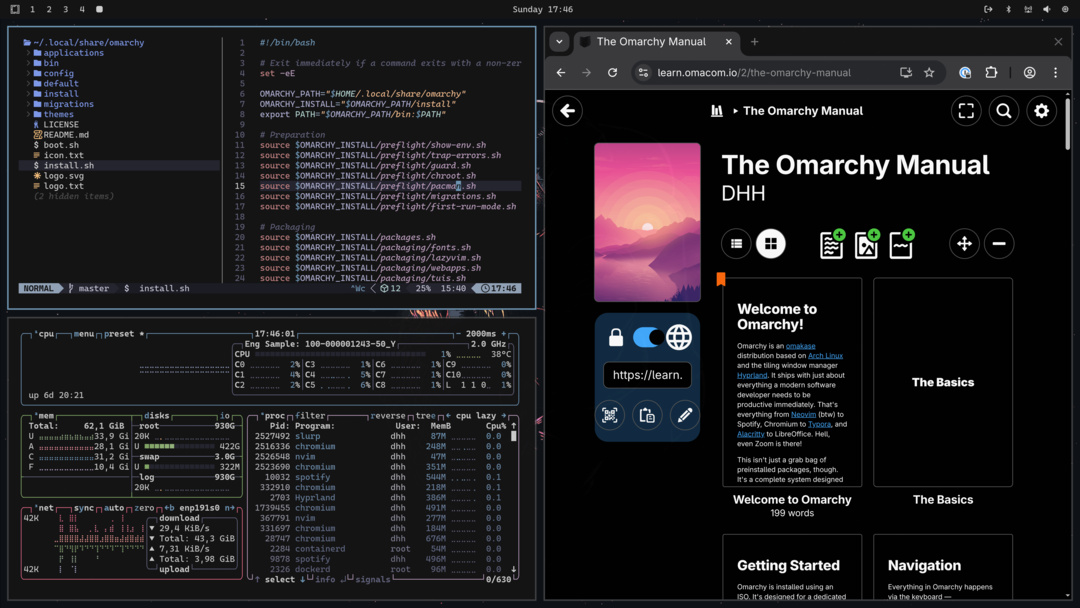 Extra themes · The Omarchy Manual · DHH