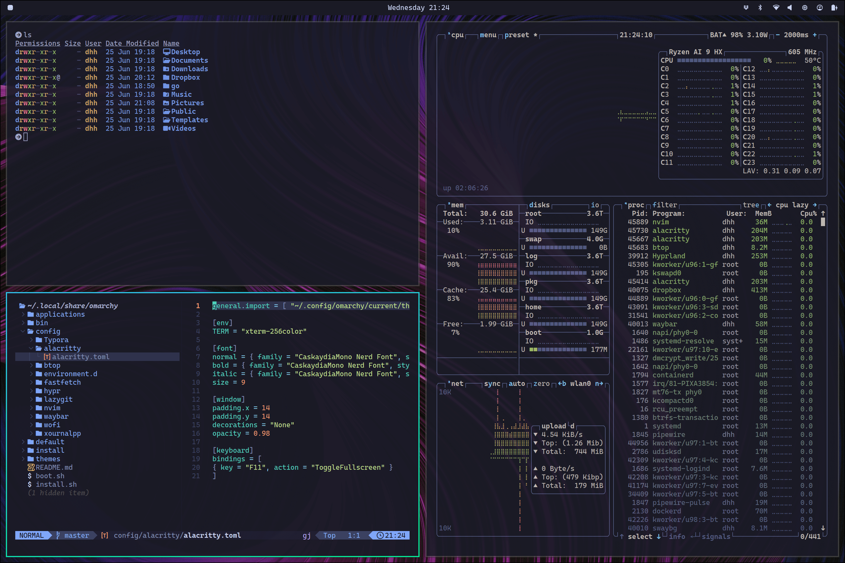 Themes · The Omarchy Manual · DHH